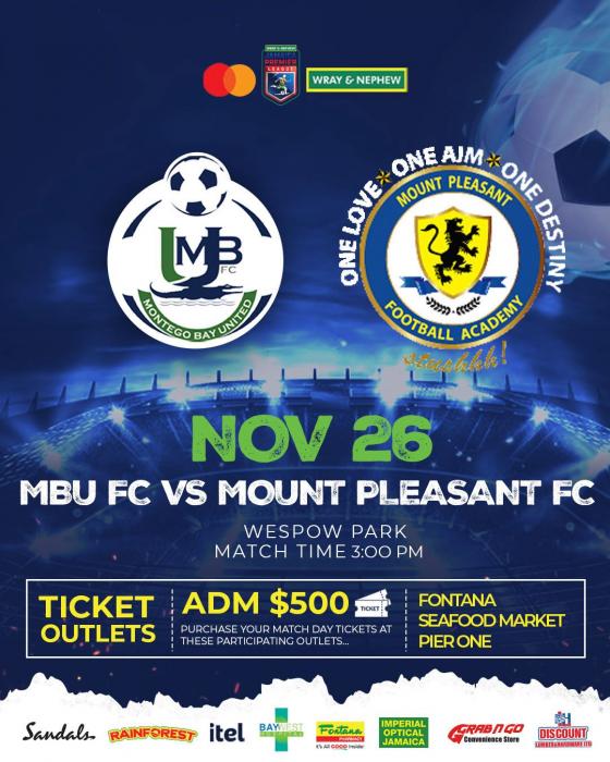 MBU FC vs Mount Pleasant FC